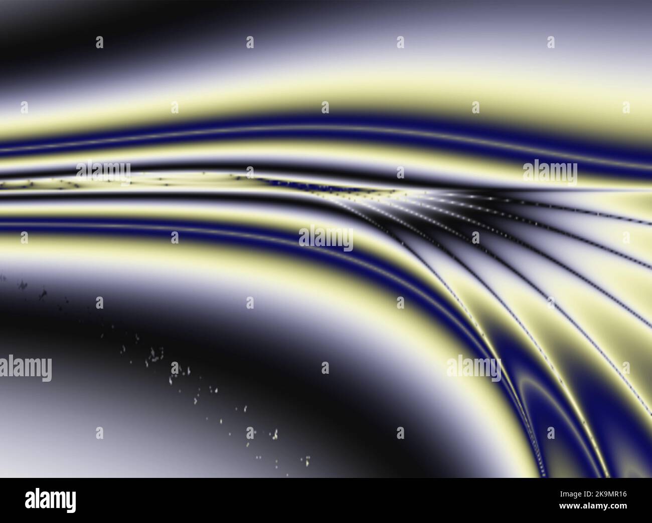abstract blue-yellow background of lines and swirls, bright contrast ...