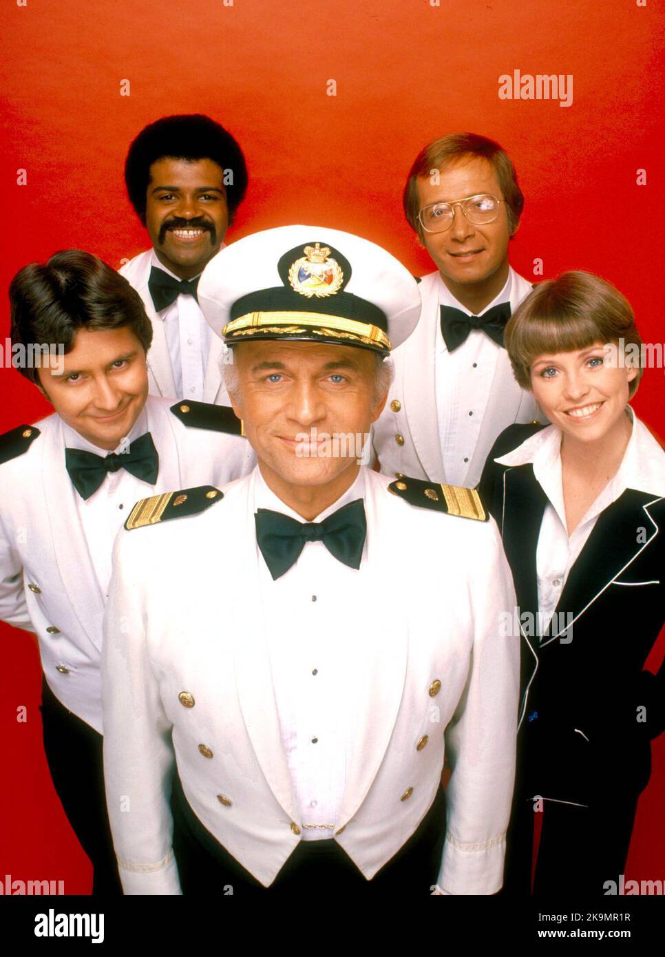 GAVIN MACLEOD, BERNIE KOPELL, TED LANGE, LAUREN TEWES and FRED GRANDY ...