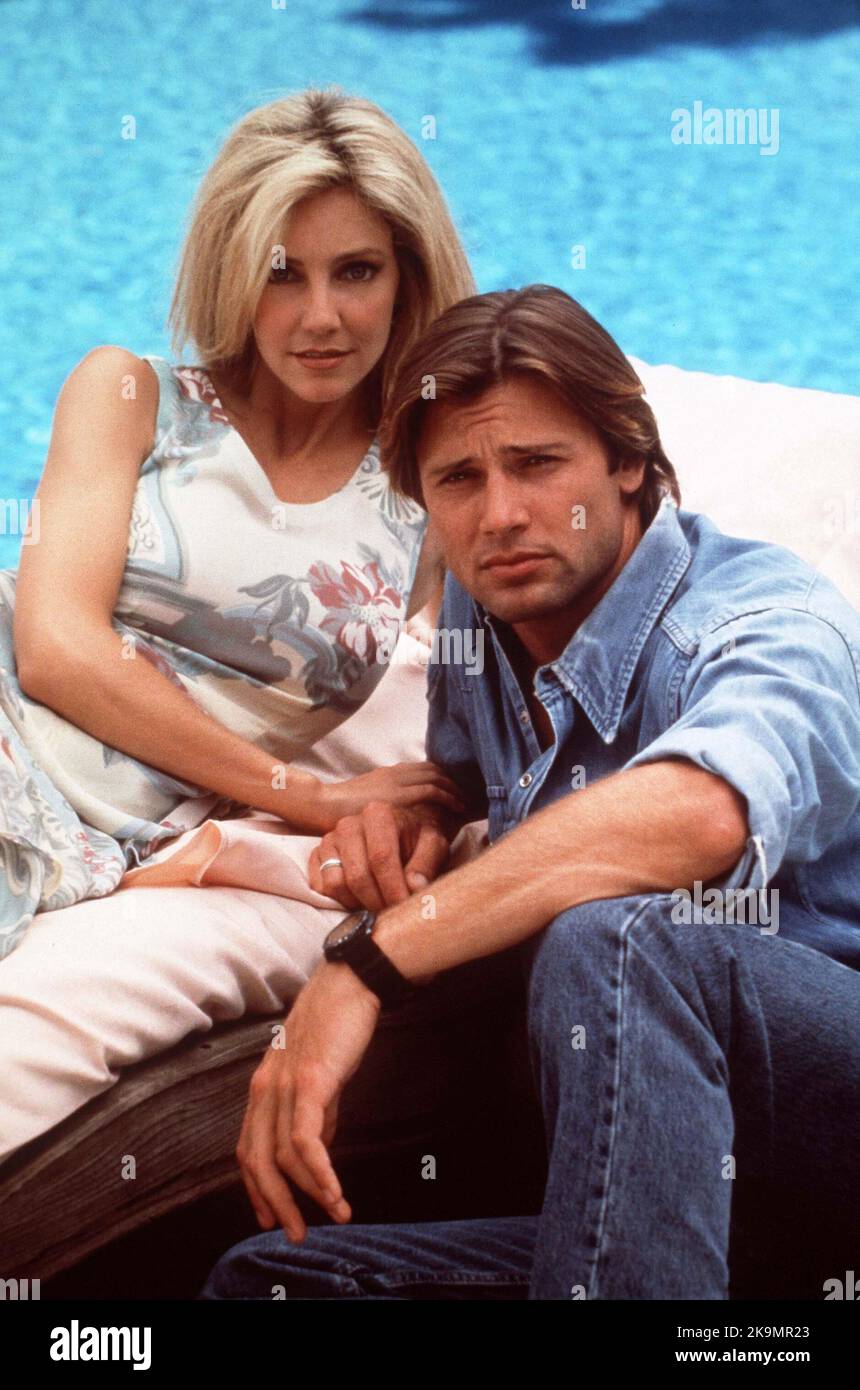 HEATHER LOCKLEAR and GRANT SHOW in MELROSE PLACE (1992), directed by ANSON WILLIAMS, RICHARD ...
