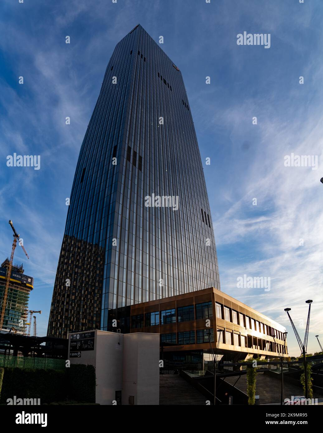 DC Tower in Vienna Stock Photo - Alamy