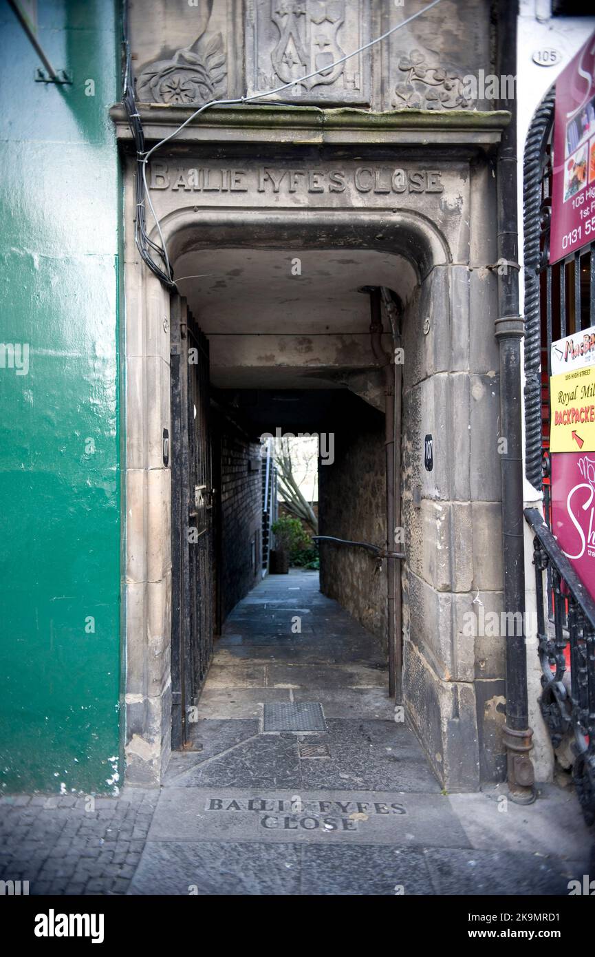 The bailie edinburgh hi-res stock photography and images - Alamy