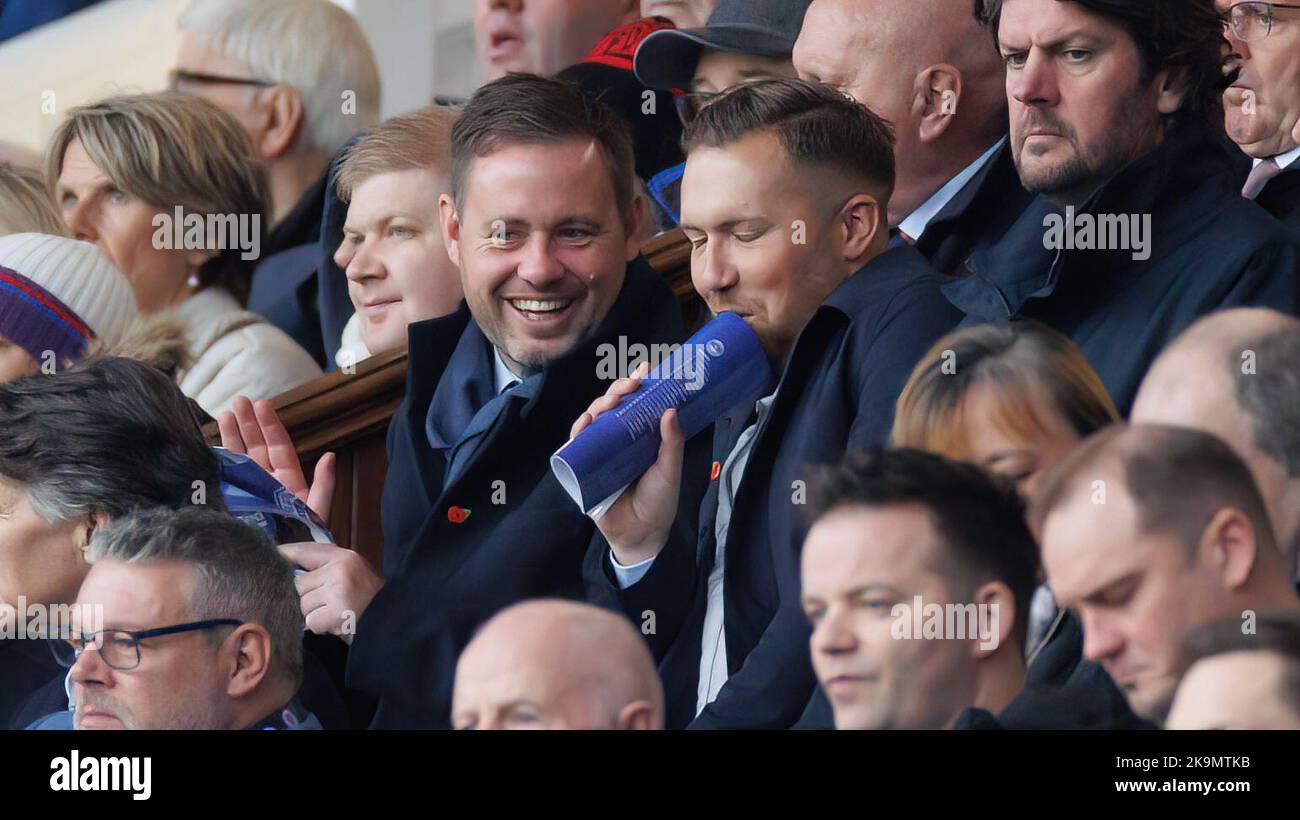 Queens Park Rangers manager Michael Beale (left) spotted in the ...