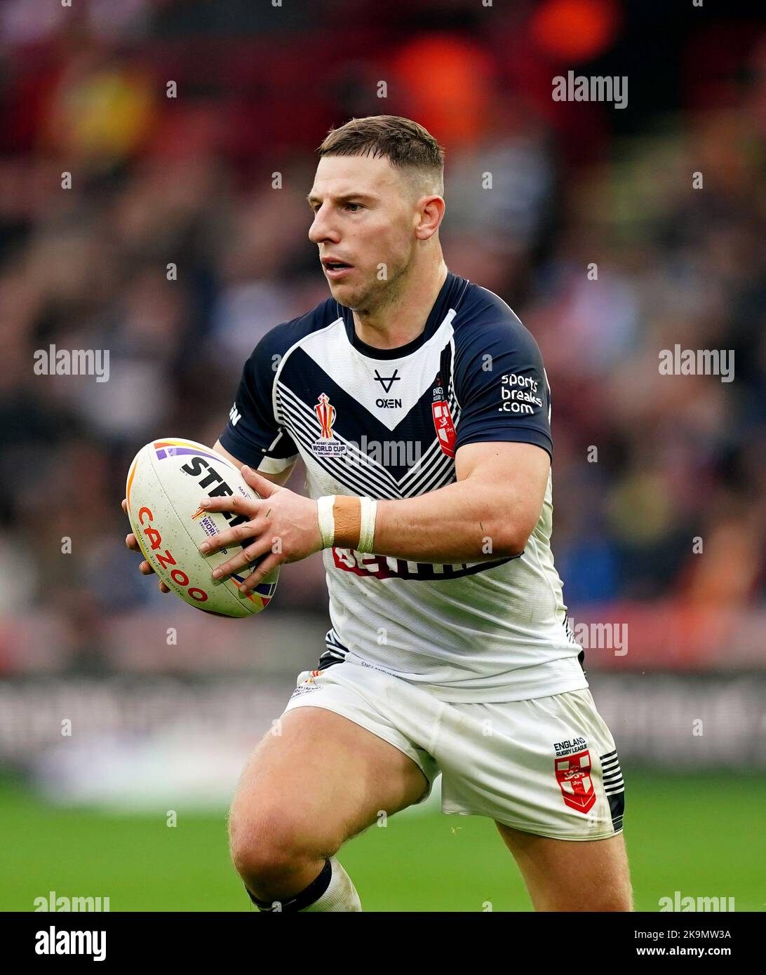 England's George Williams during the Rugby League World Cup group A ...