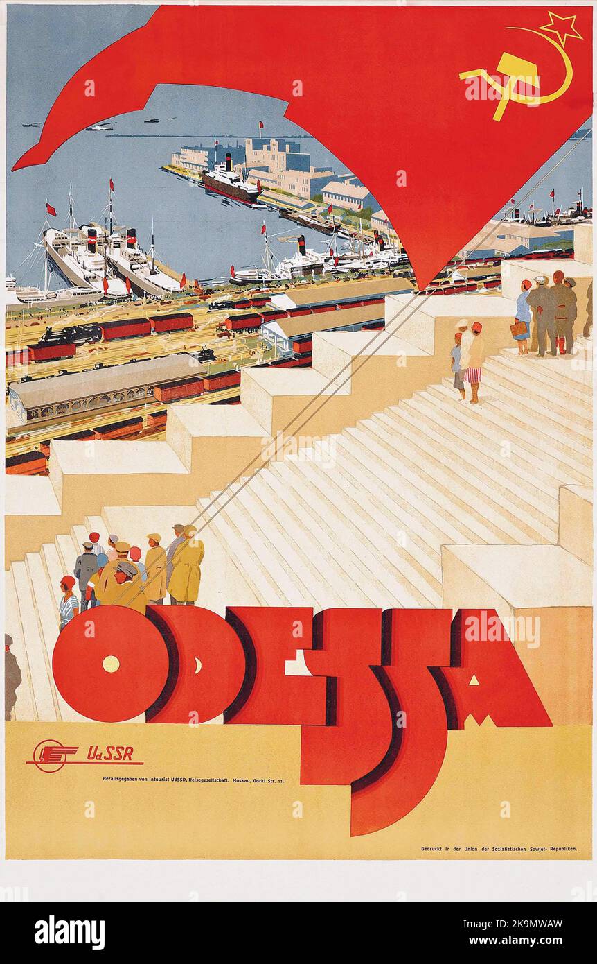 Vintage soviet propaganda poster ussr hi-res stock photography and ...