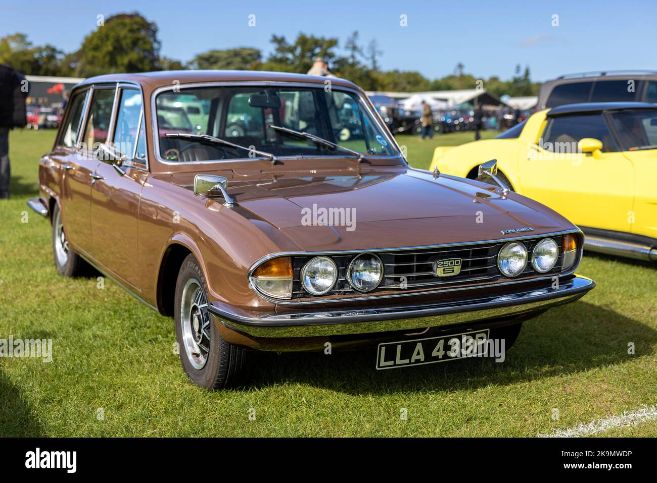 1975 Triumph 2500S Estate, on display at the Race Day Airshow held at ...