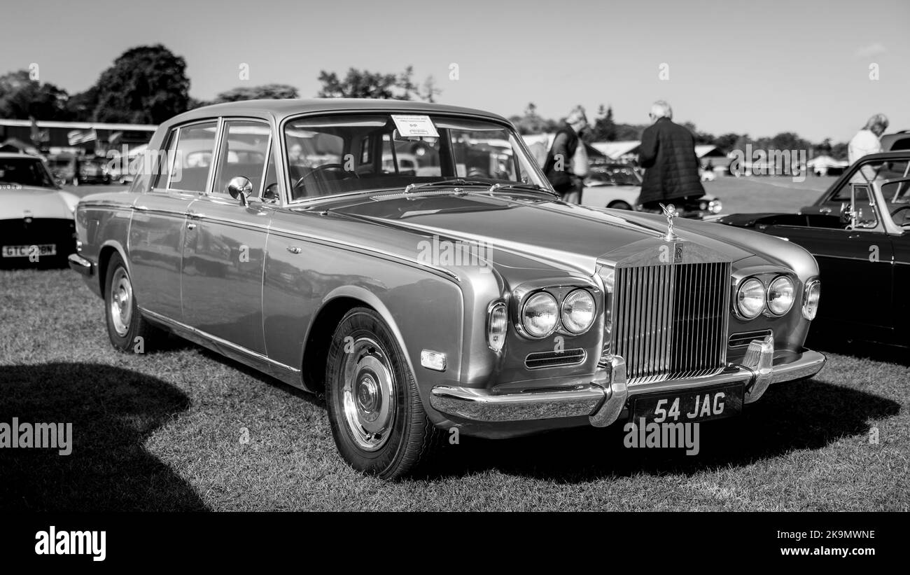 1972 Rolls-Royce Silver Shadow ‘54 JAG’ on display at the Race Day ...