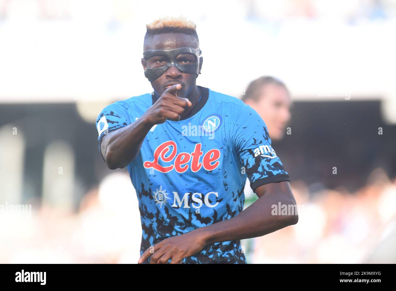 October 29, 2022, Naples, Italy: Victor Osimhen of SSC Napoli ...