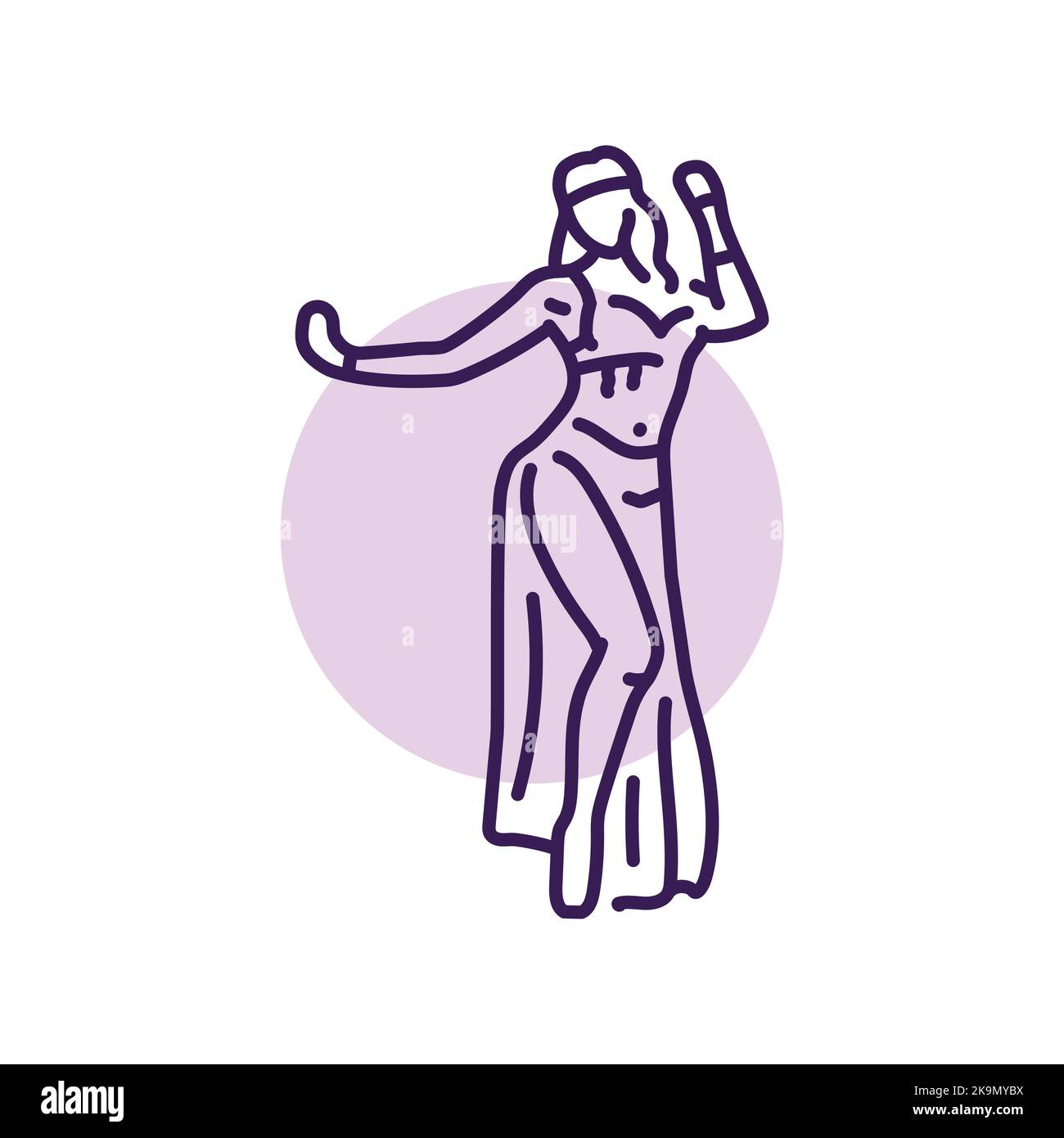 Belly Dance Stock Vector Images Alamy