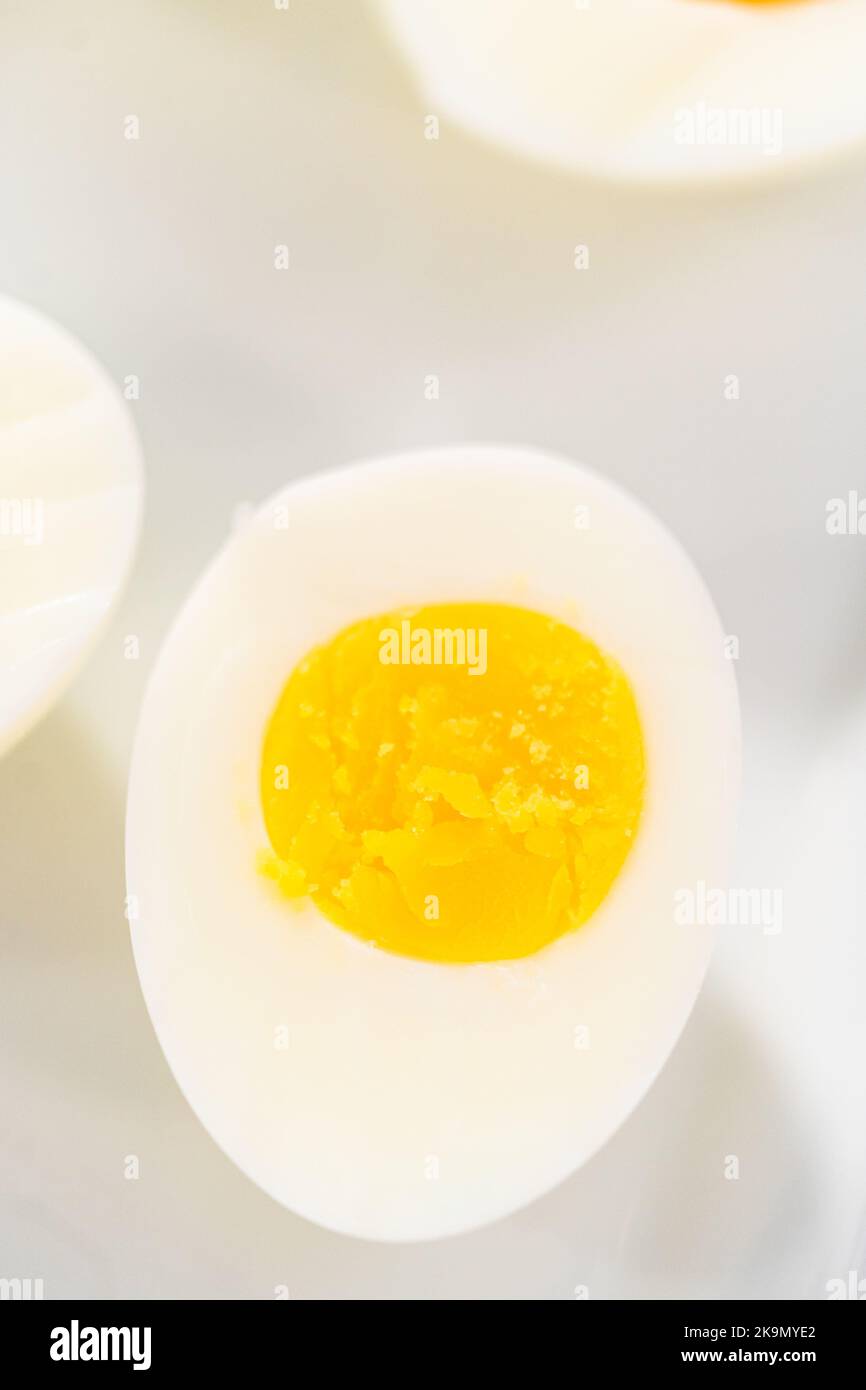 Hard boiled eggs Stock Photo - Alamy