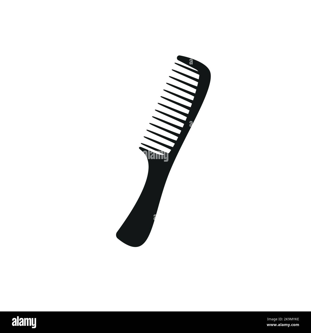 Cartoon Hair Brushes Hair Care Plastic Hair Combs Fashionable Hair Styling Brush Vector