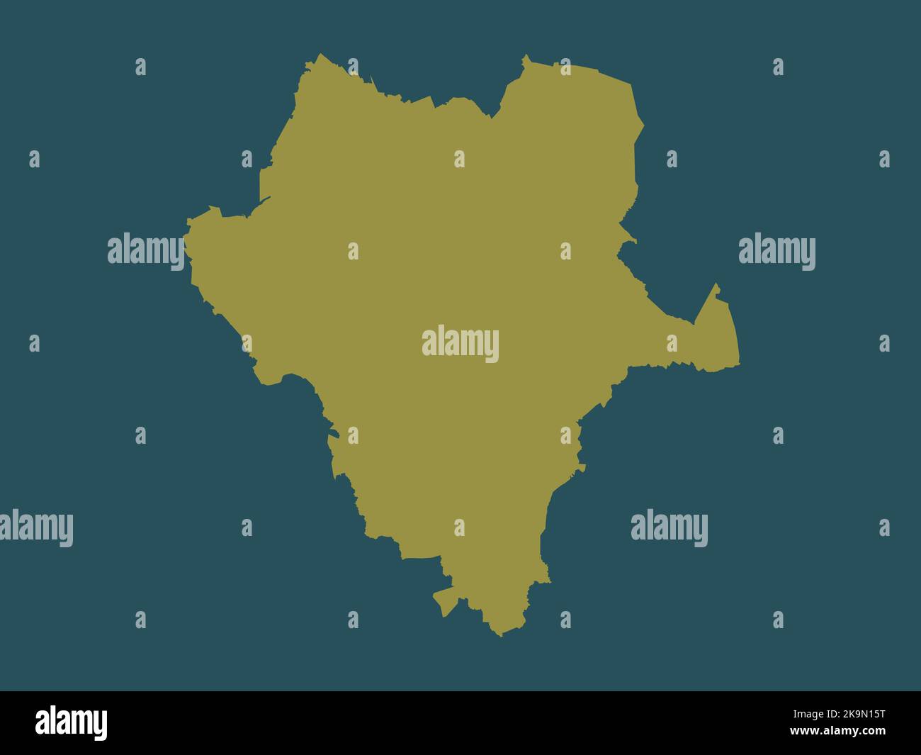 Durango, state of Mexico. Solid color shape Stock Photo - Alamy