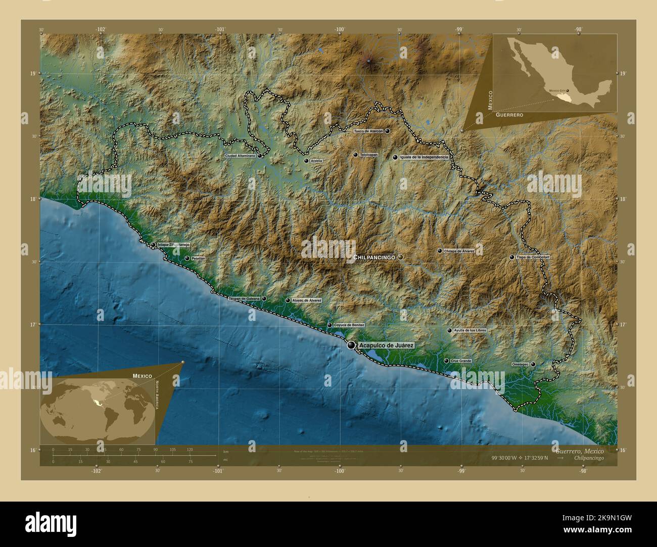 Lake Guerrero Map Hacienda San Vicente Lodge Lake Guerrero Outdoor