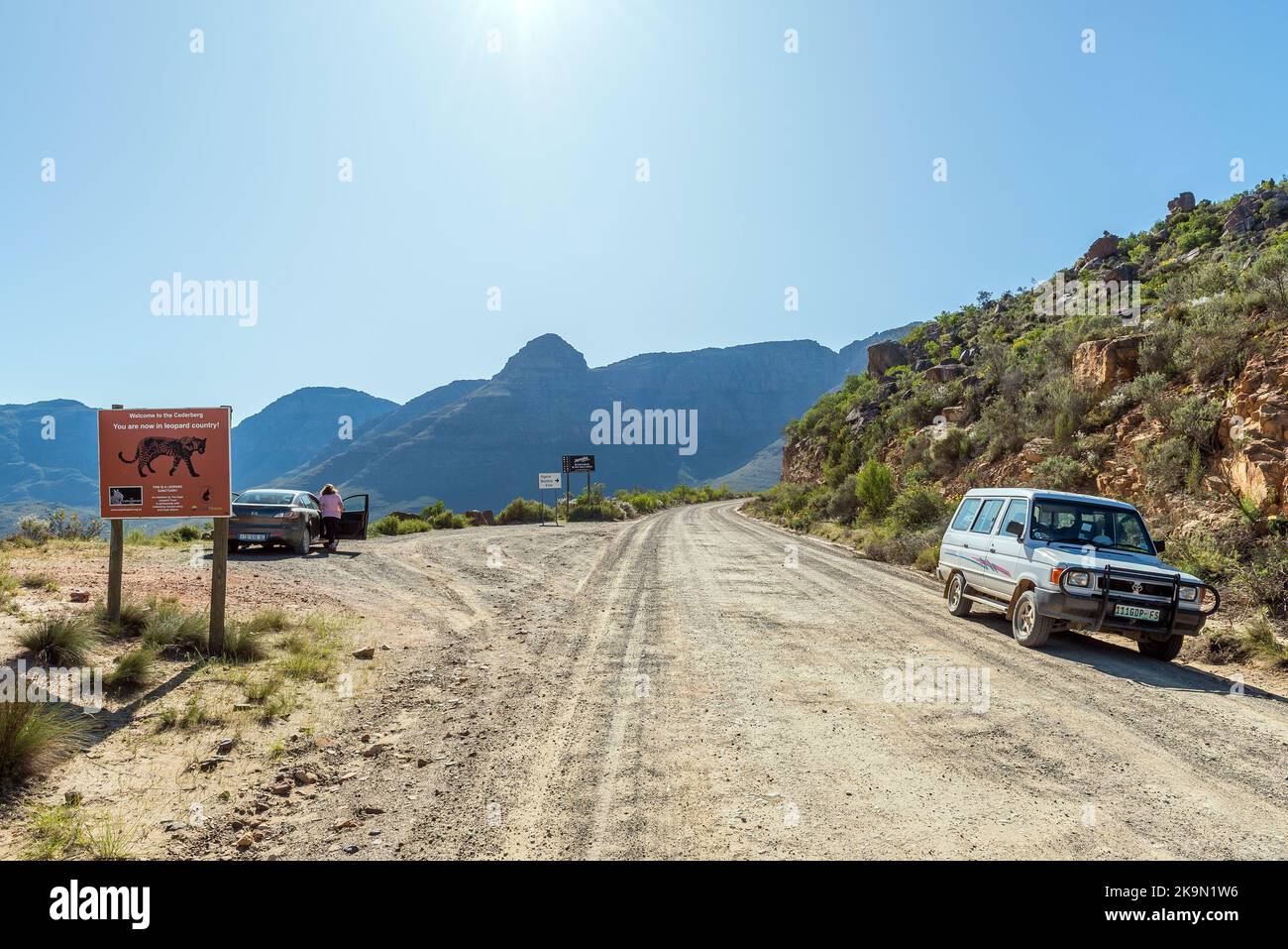 CEDERBERG, SOUTH AFRICA - SEP 9, 2022: Viewpoint at the top of ...