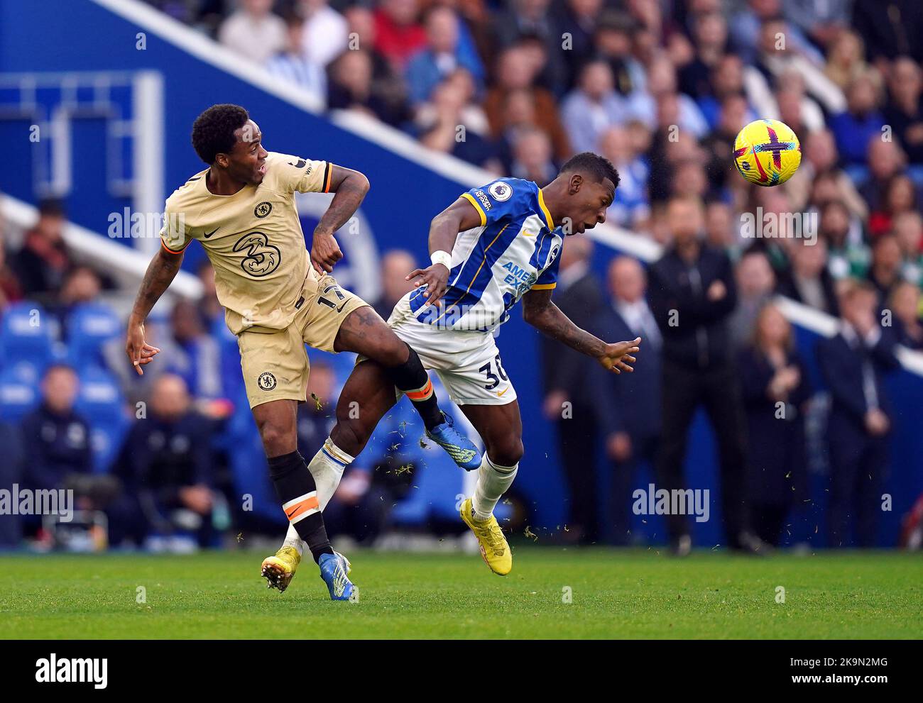 Raheem sterling chelsea brighton 2022 hi-res stock photography and ...