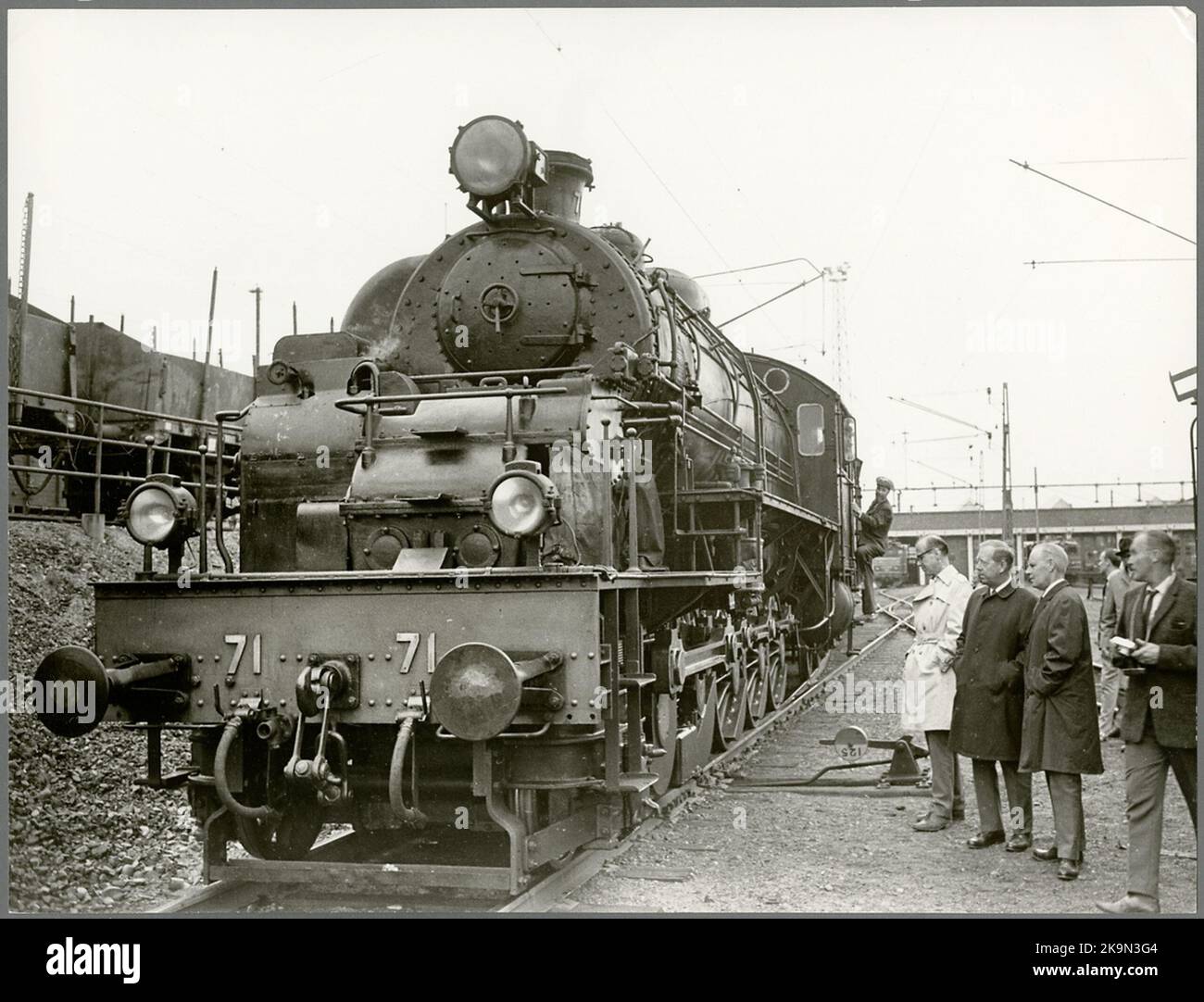 Extra train with Trafikaktiebolaget Grängesberg - Oxelösund Railways ...