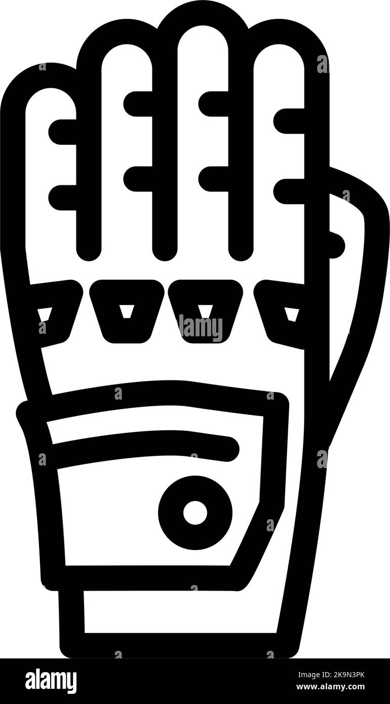 Motorcyclist gloves Stock Vector Images - Alamy