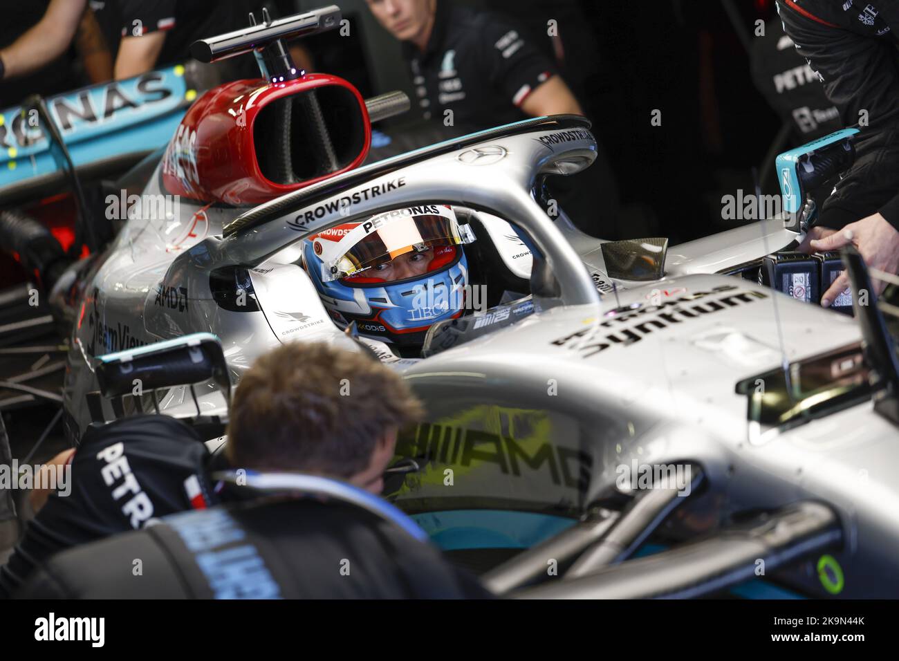 DE VRIES Nyck (ned), Reserve Driver of Mercedes AMG F1 Team testing the ...