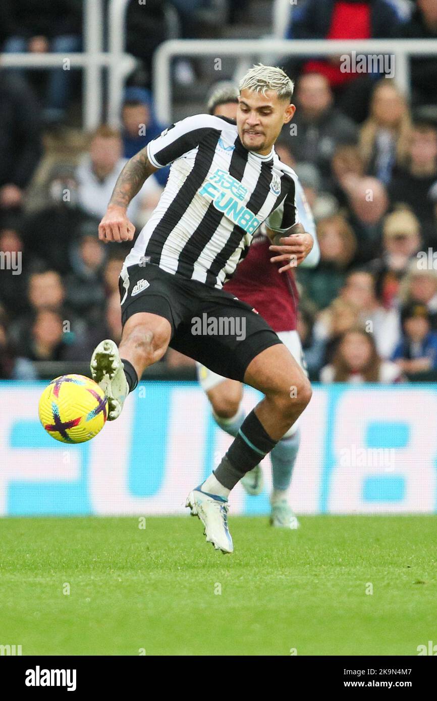 Bruno Guimarães #39 of Newcastle during the Premier League match ...