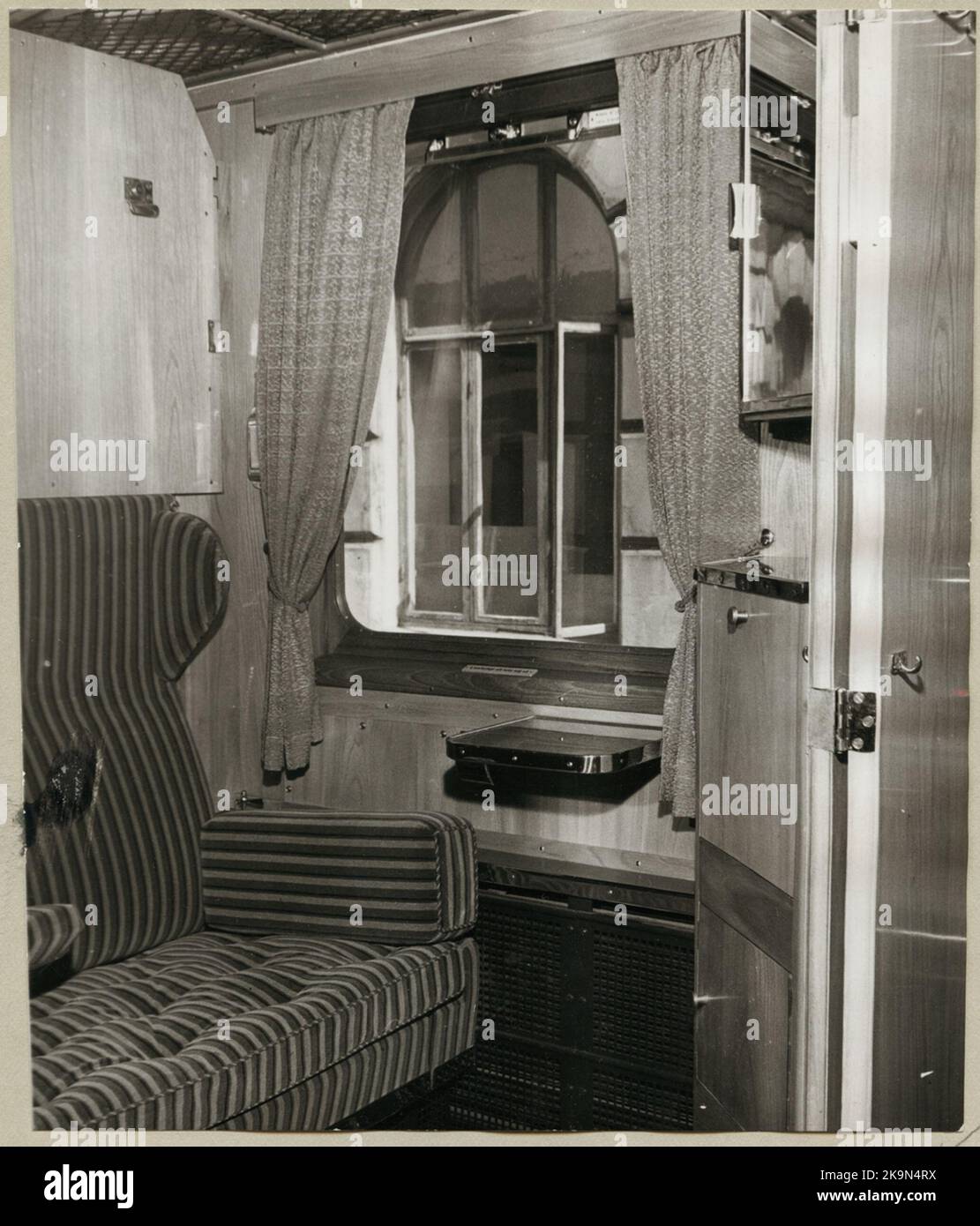 The measuring cart Electrotechnical Agency, EBR, State Railways, SJ BO7 ...