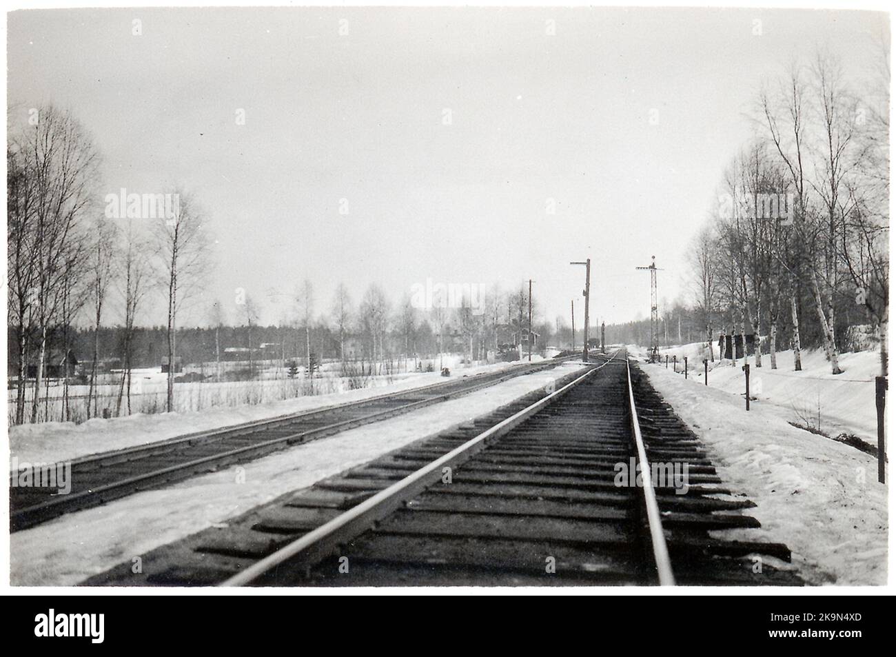 Line tracks Cut Out Stock Images & Pictures - Alamy