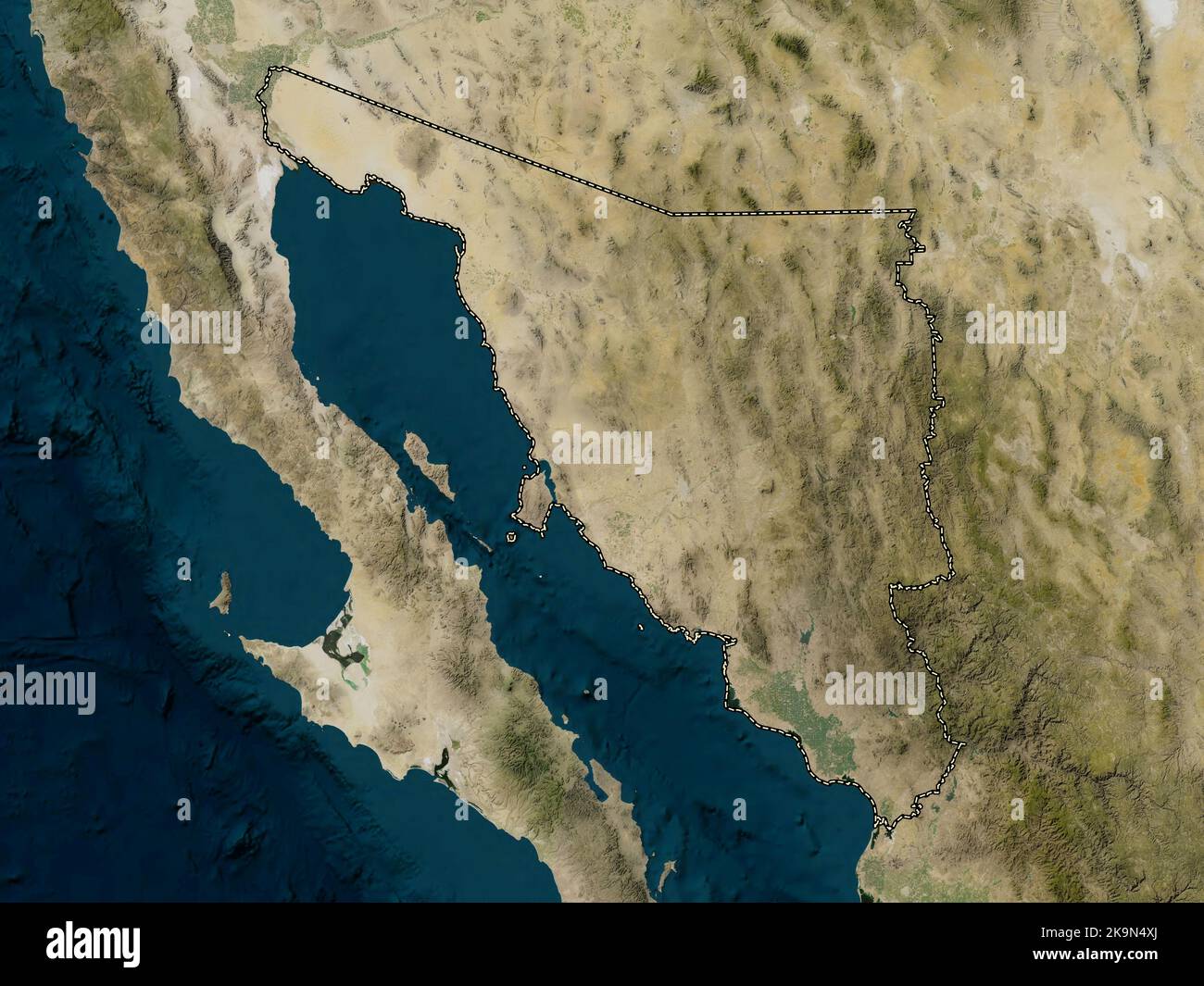 Map of hermosillo mexico hi-res stock photography and images - Alamy