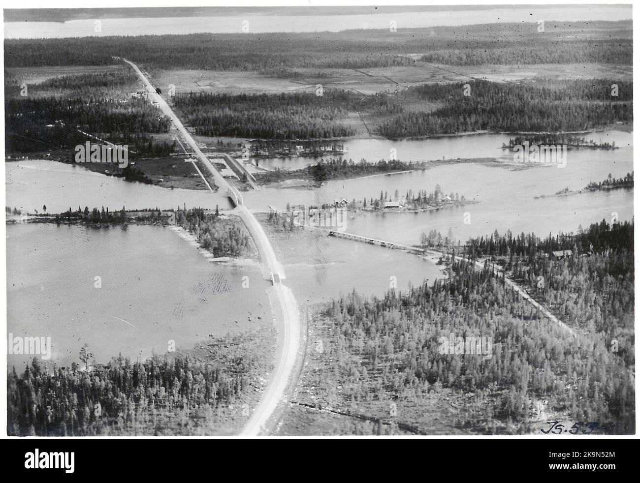 Lomavan and Juktån Stock Photo - Alamy
