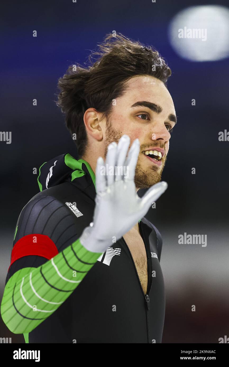 2022-10-29 17:22:08 HeereNVEEN - Patrick Roest reacts after the 1500 ...