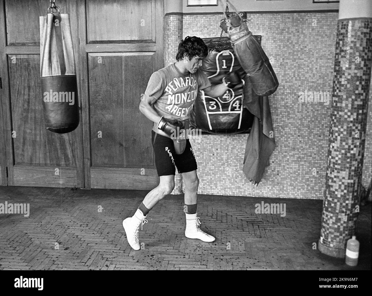 Carlos Monzón, Argentine boxer, 1970 World Champion (middle weight ...