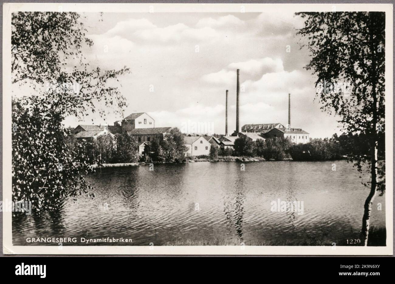 Dynamite factory in Grängesberg Stock Photo - Alamy