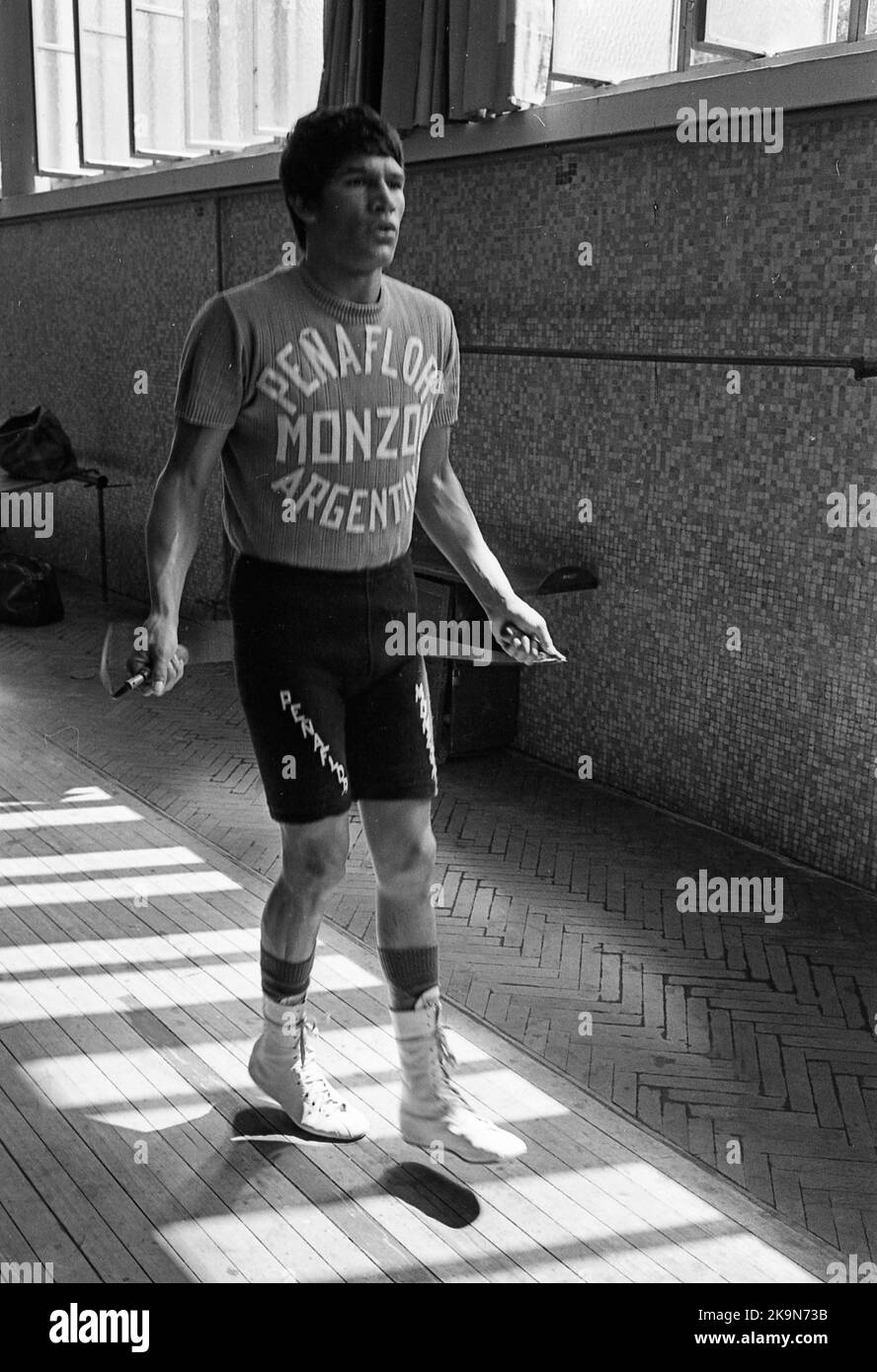 Carlos Monzón, Argentine boxer, 1970 World Champion (middle weight ...