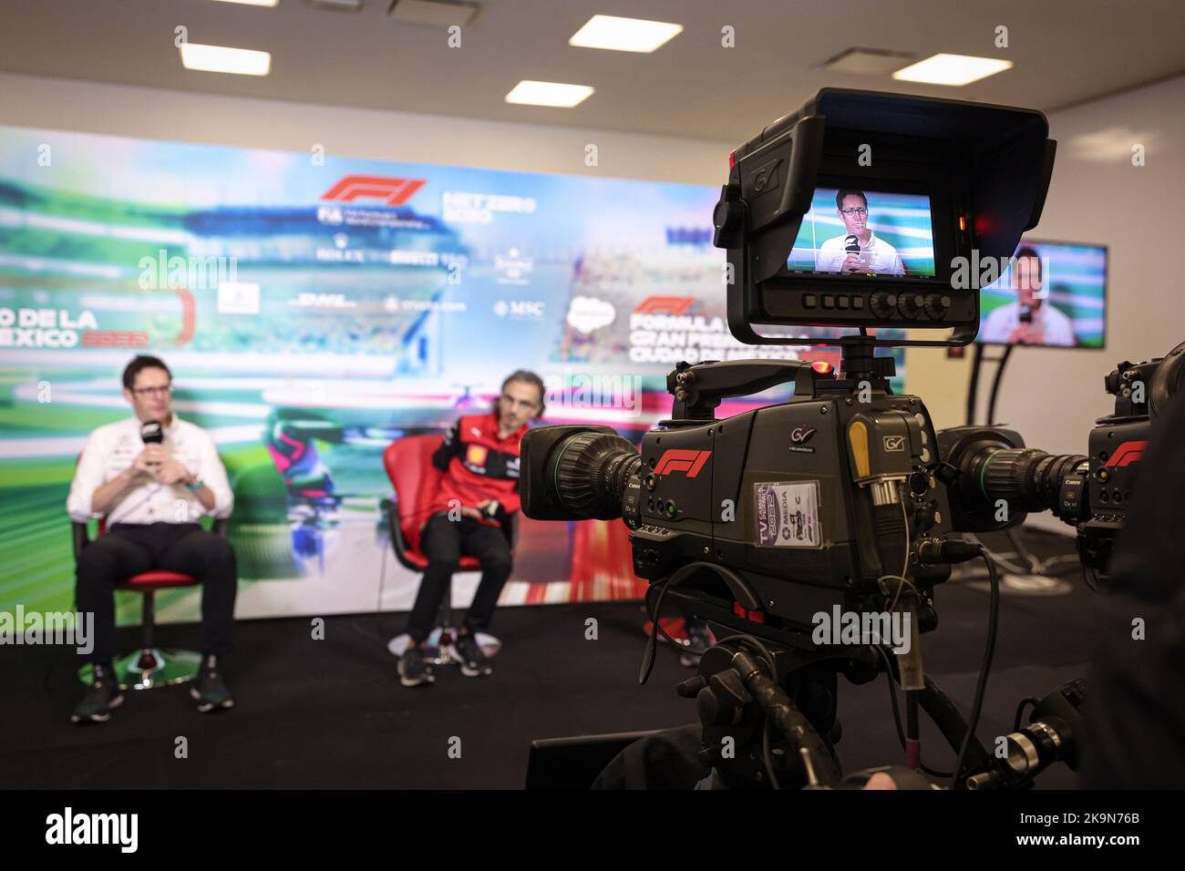 Andrew Shovlin (Mercedes) MEKIES Laurent (fra), Racing Director of the ...