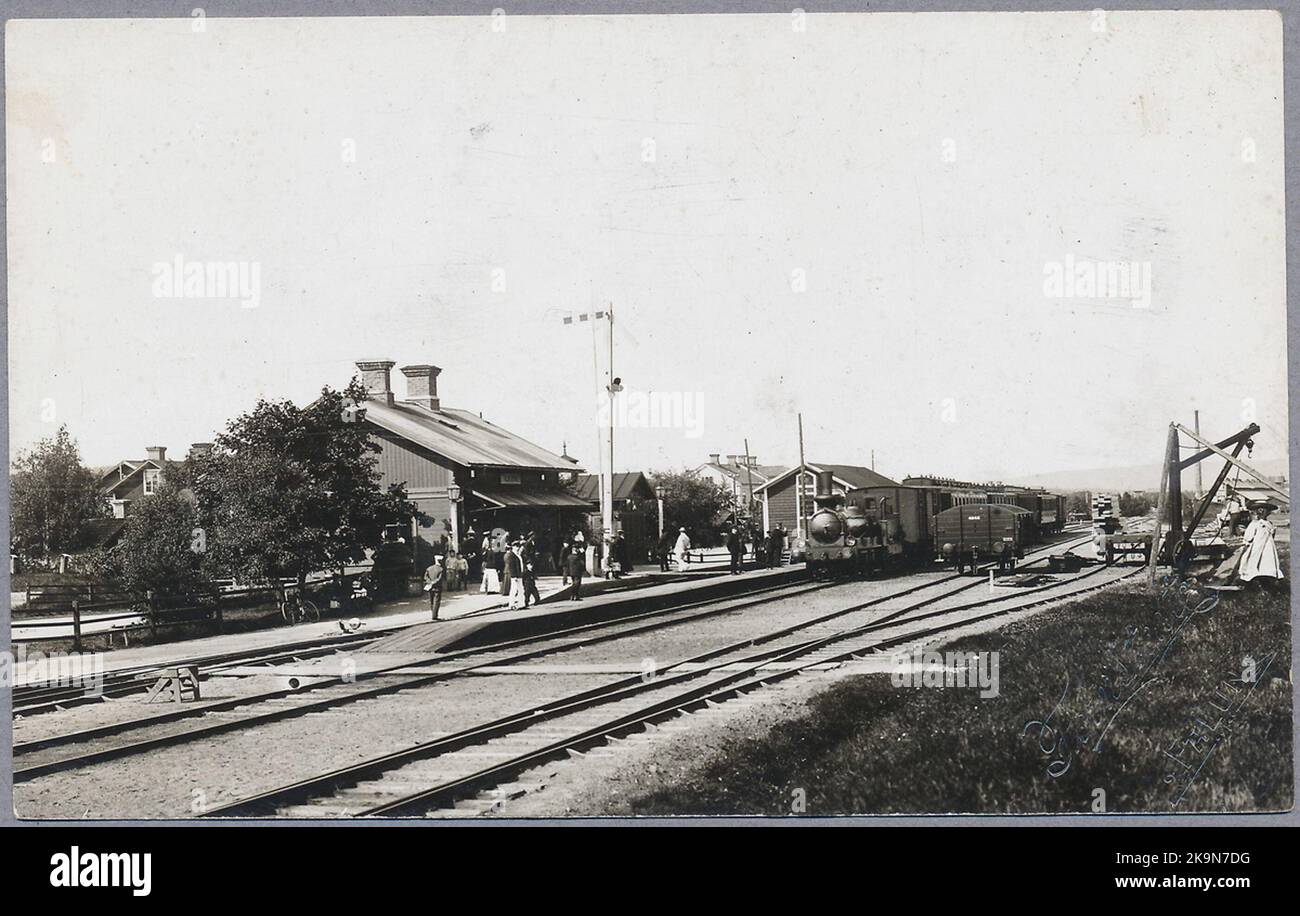 Falun norra station Stock Photo - Alamy