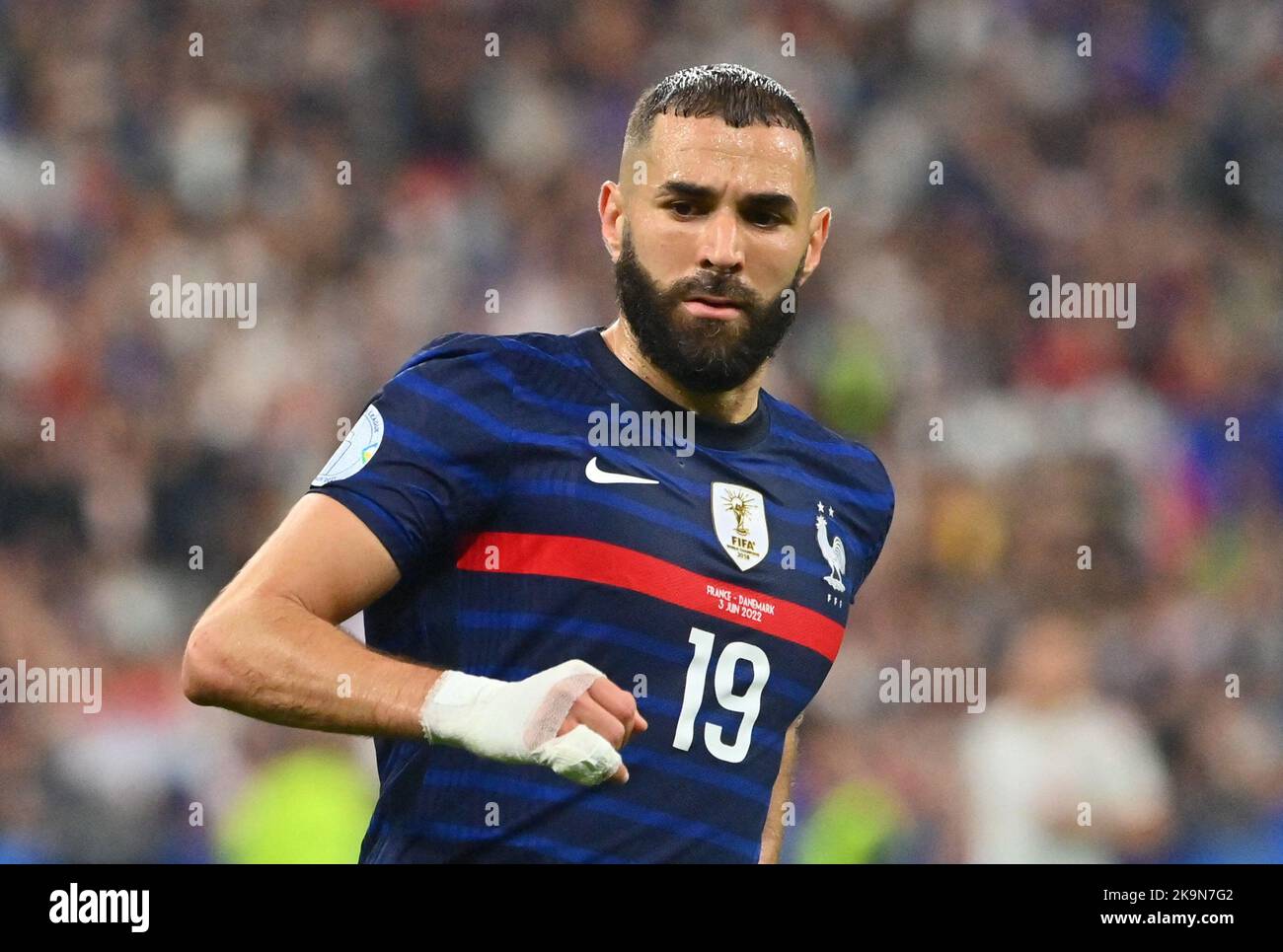 File photo - Karim Benzema of France during the UEFA Nations League ...