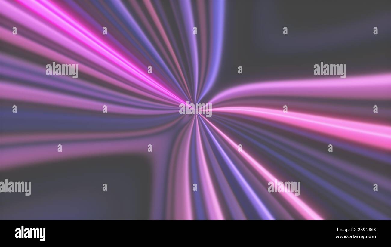 Abstract radial glow lines. Computer generated 3d render Stock Photo ...