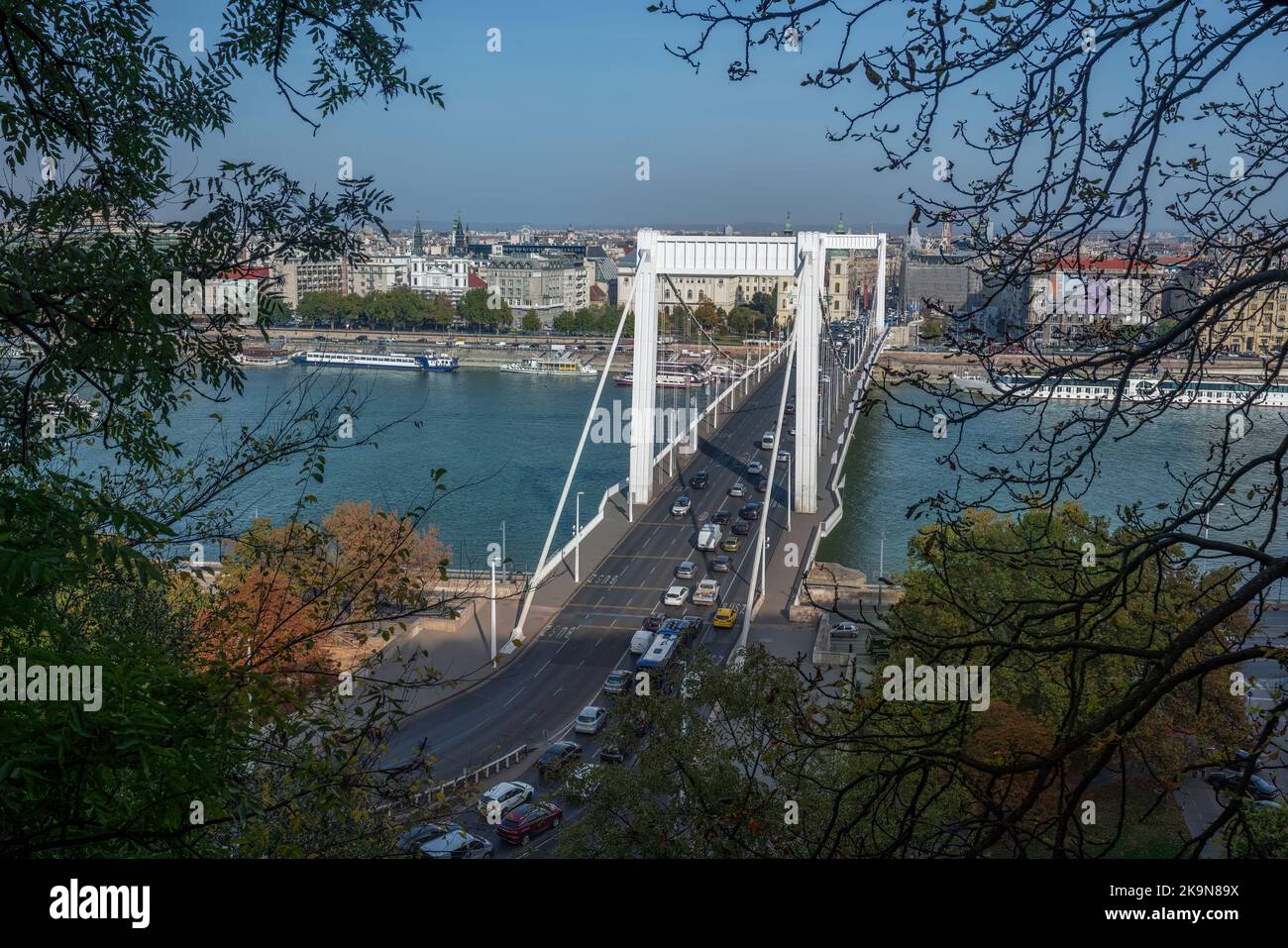 Elizabeth river bridge hi-res stock photography and images - Alamy