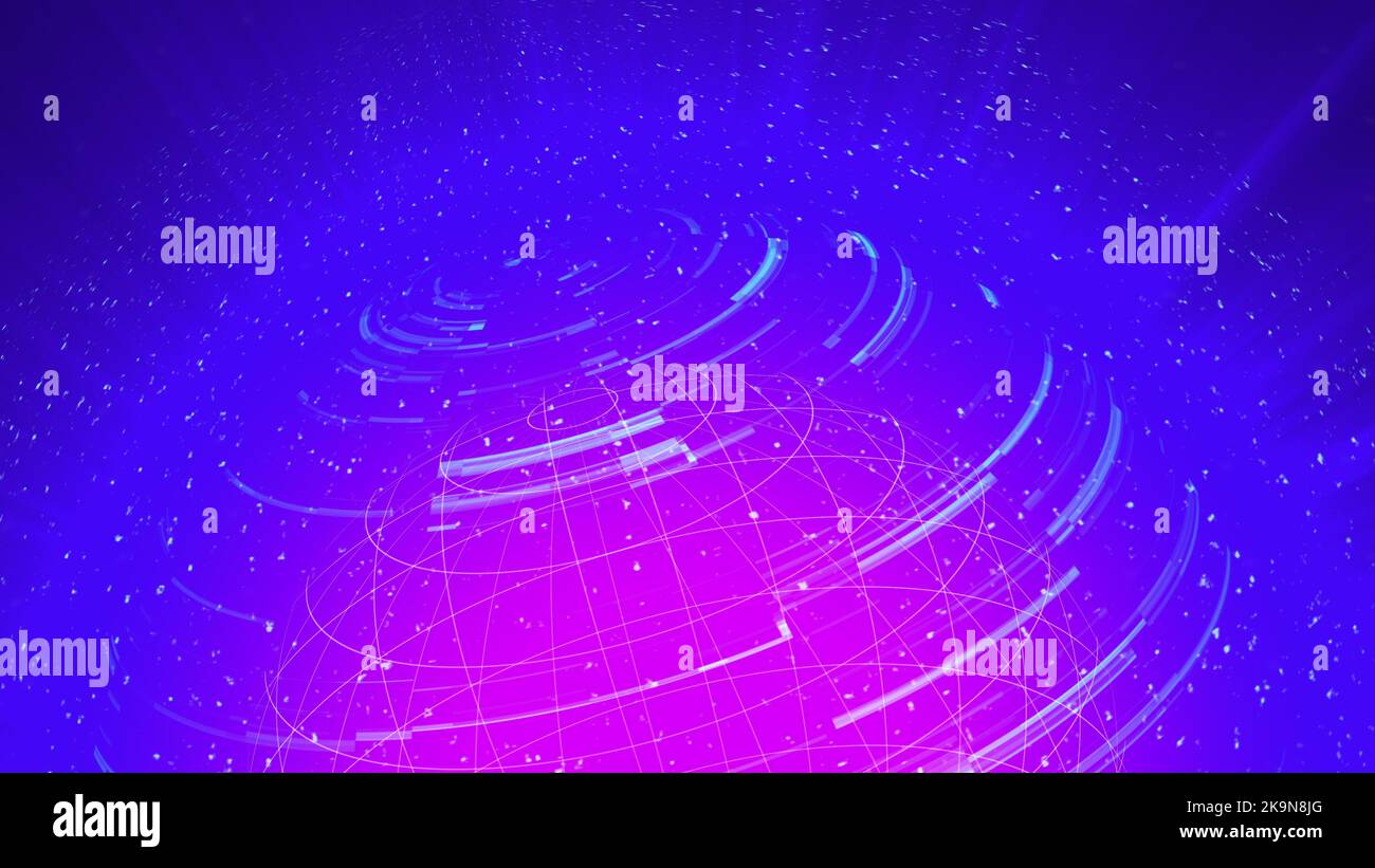 Digital world map. Computer generated 3d render Stock Photo - Alamy