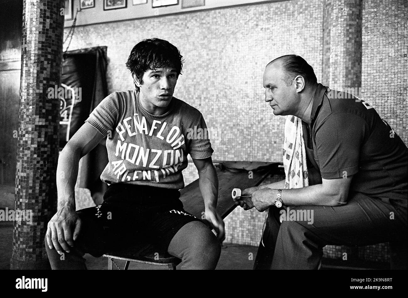 Carlos Monzón, Argentine boxer, 1970 World Champion (middle-weight ...