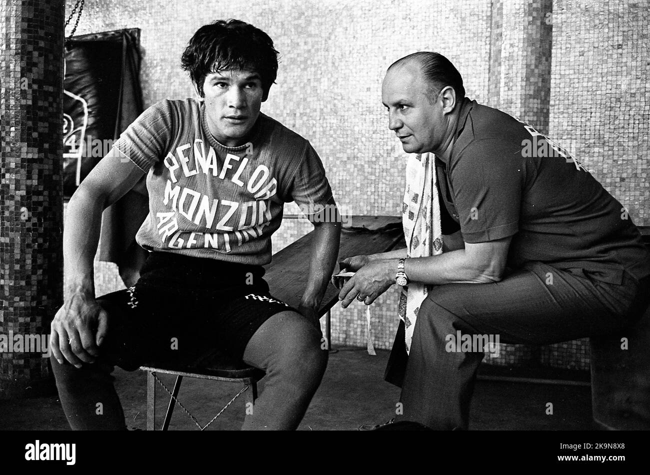 Carlos Monzón, Argentine boxer, 1970 World Champion (middle-weight ...