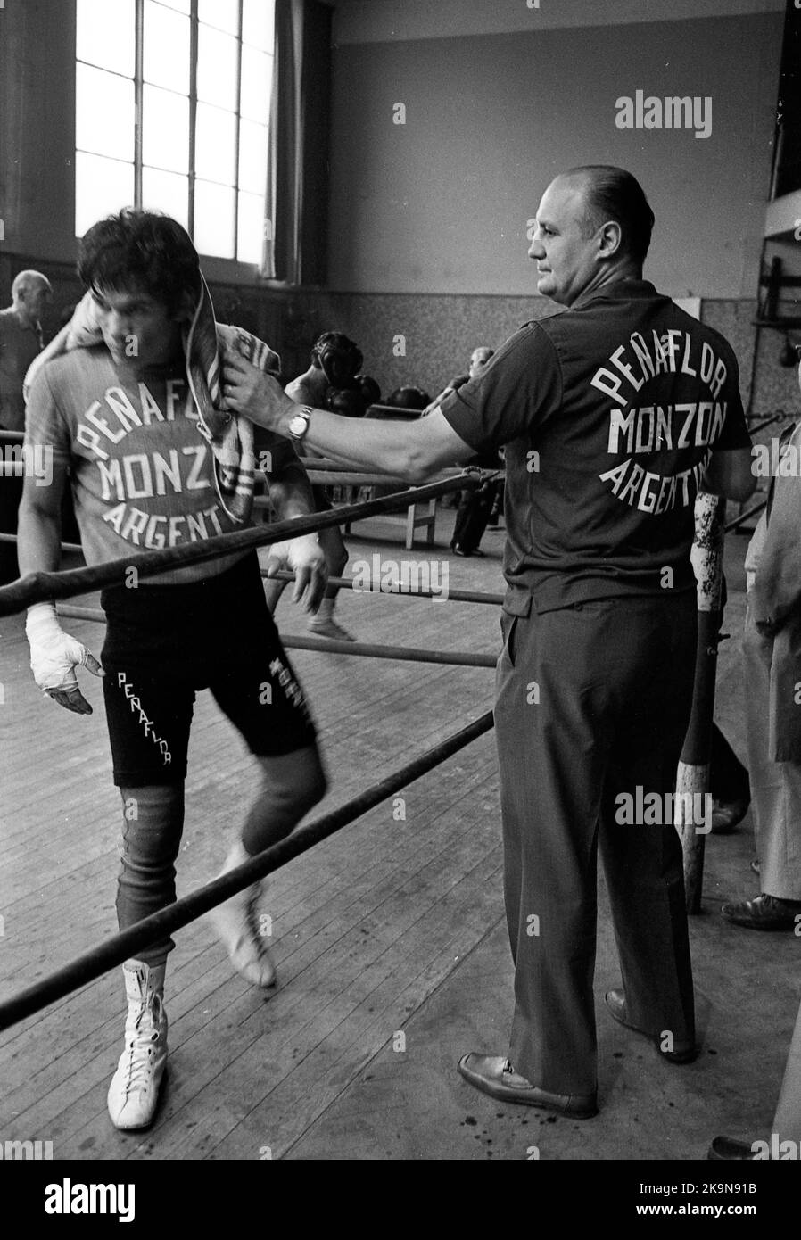 Carlos Monzón, Argentine boxer, 1970 World Champion (middle-weight ...