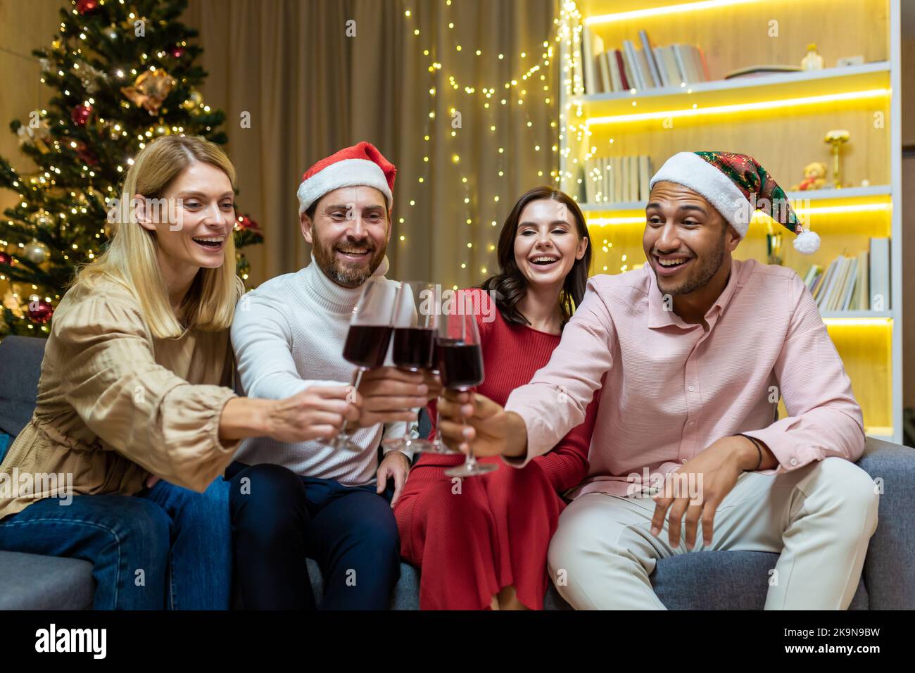 Group hug friends hi-res stock photography and images - Alamy