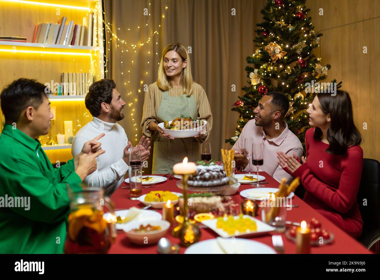 Thanksgiving meal concept turkey hi-res stock photography and images ...