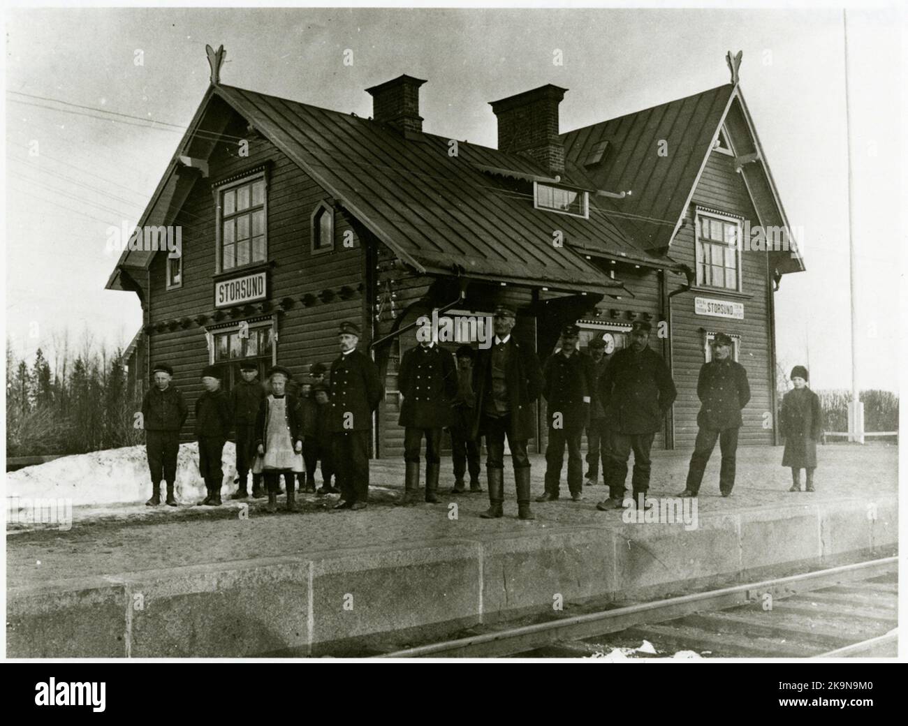 The State Railways, SJ, the Jörn - Älvsbyn route, they are set up for ...