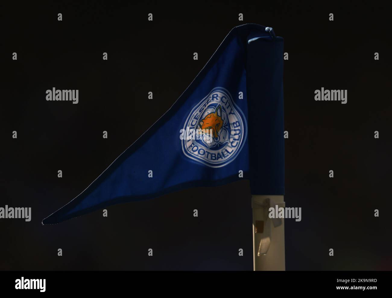 Leicester city football club flag hi-res stock photography and images ...