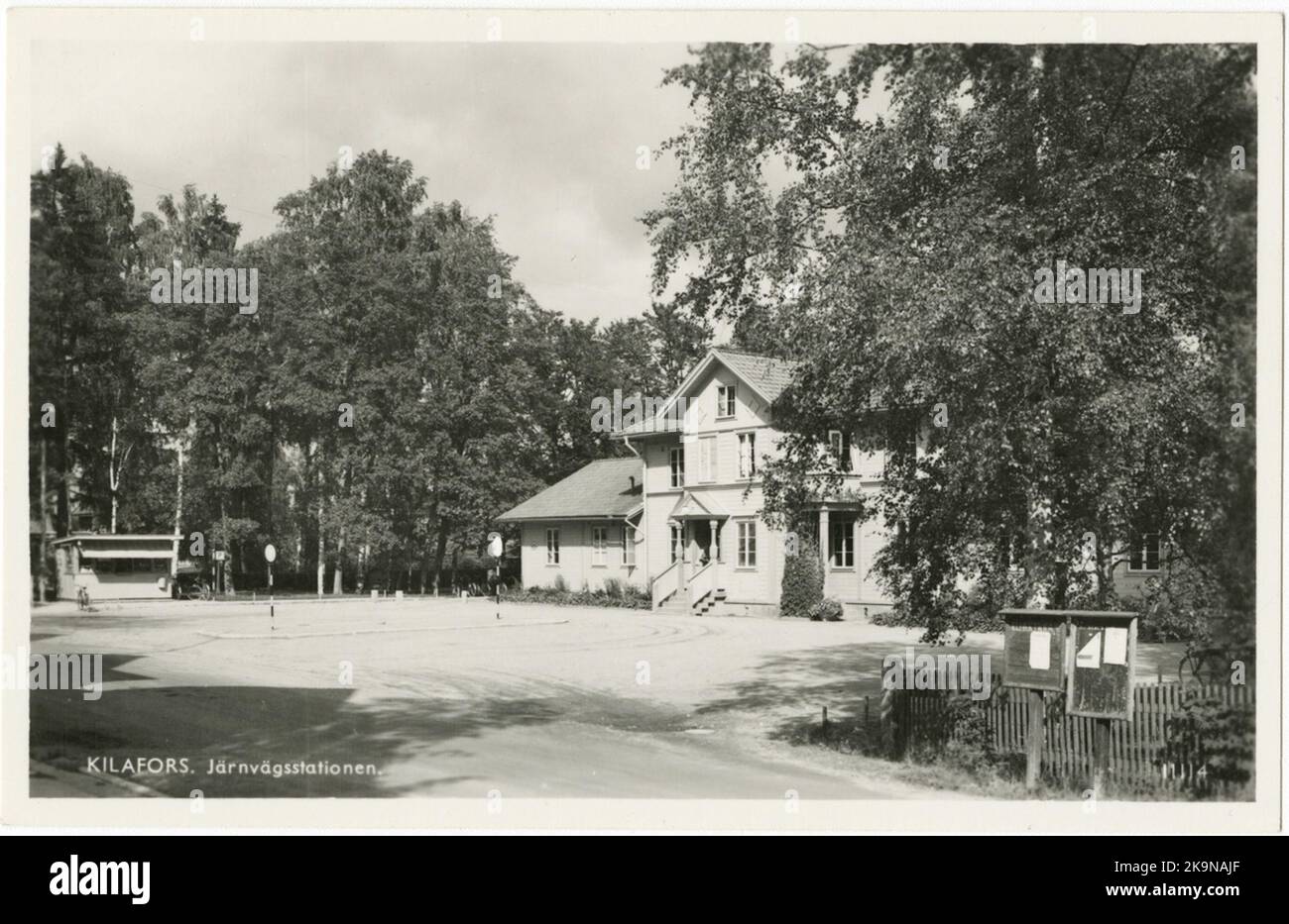 Kilafors Railway Station Stock Photo - Alamy