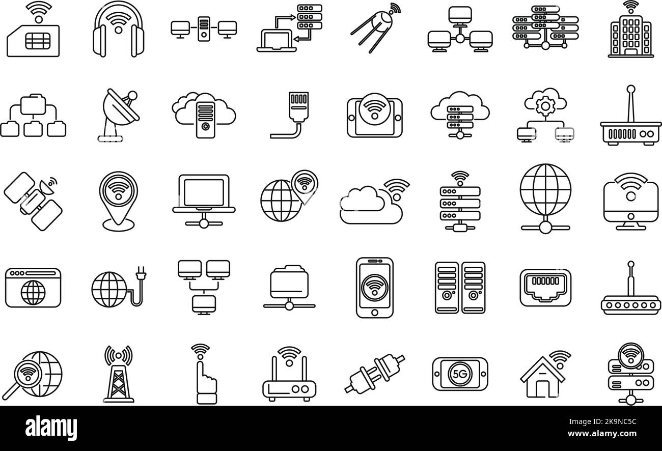 Web host provider vector hi-res stock photography and images - Alamy