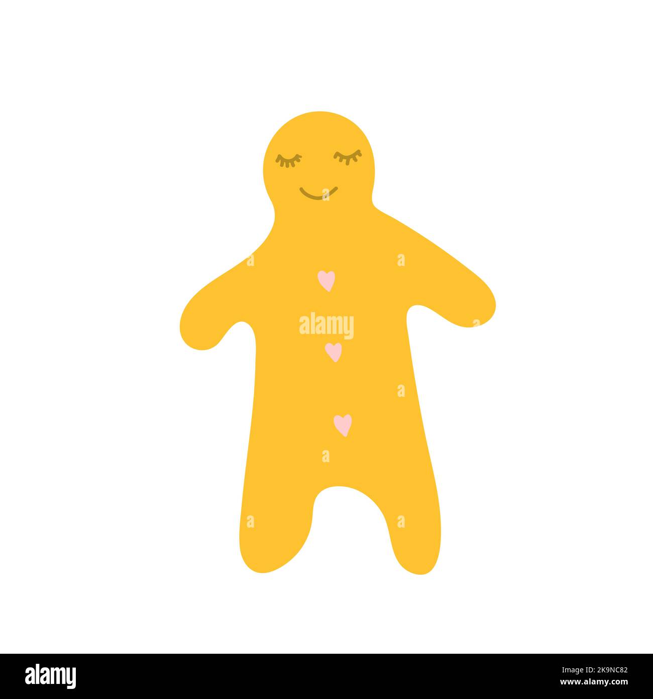 Gingerbread. Funny colorful vector illustration in cartoon style Stock ...