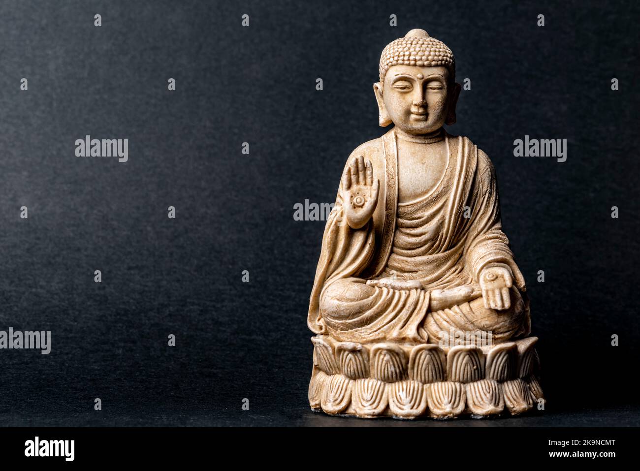 buddha statue in calm rest meditation Stock Photo - Alamy
