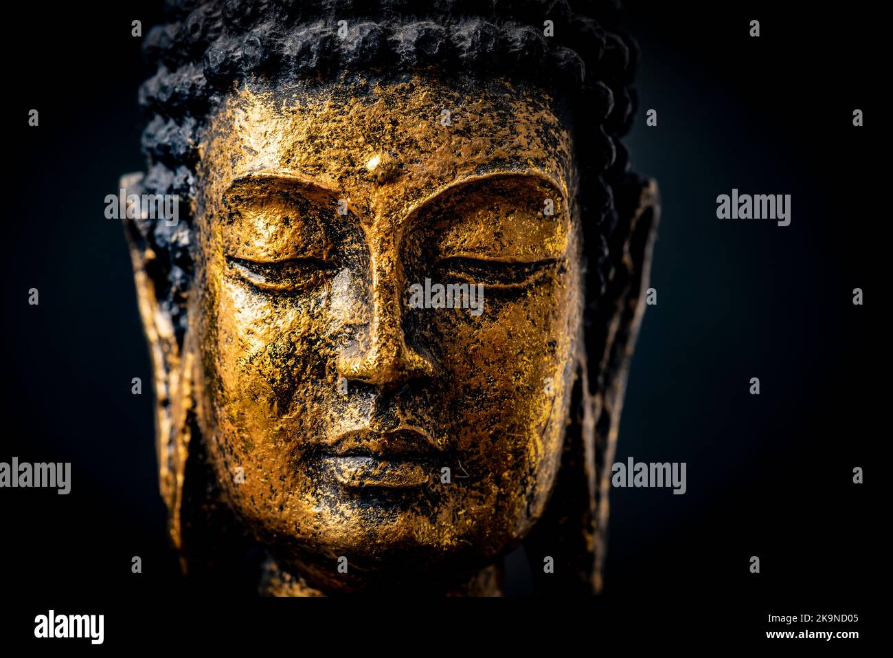 buddha statue in calm rest meditation Stock Photo - Alamy