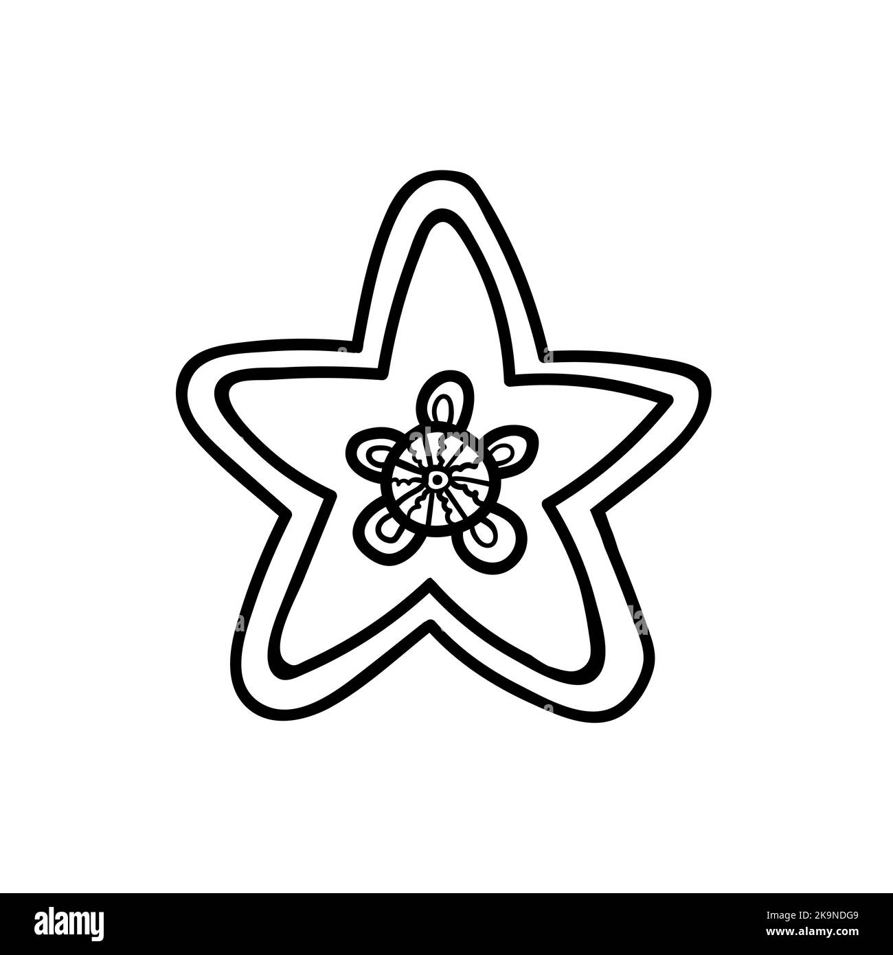 Gingerbread. Funny vector illustration in cartoon style Stock Vector ...