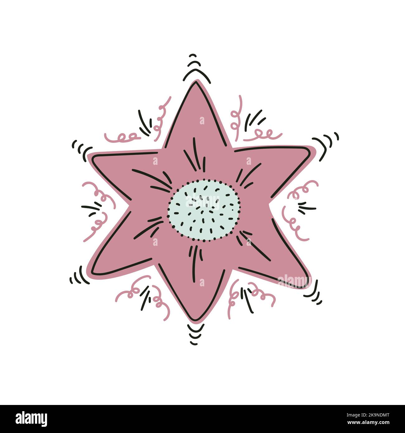 Gingerbread. Funny vector illustration in cartoon style Stock Vector ...